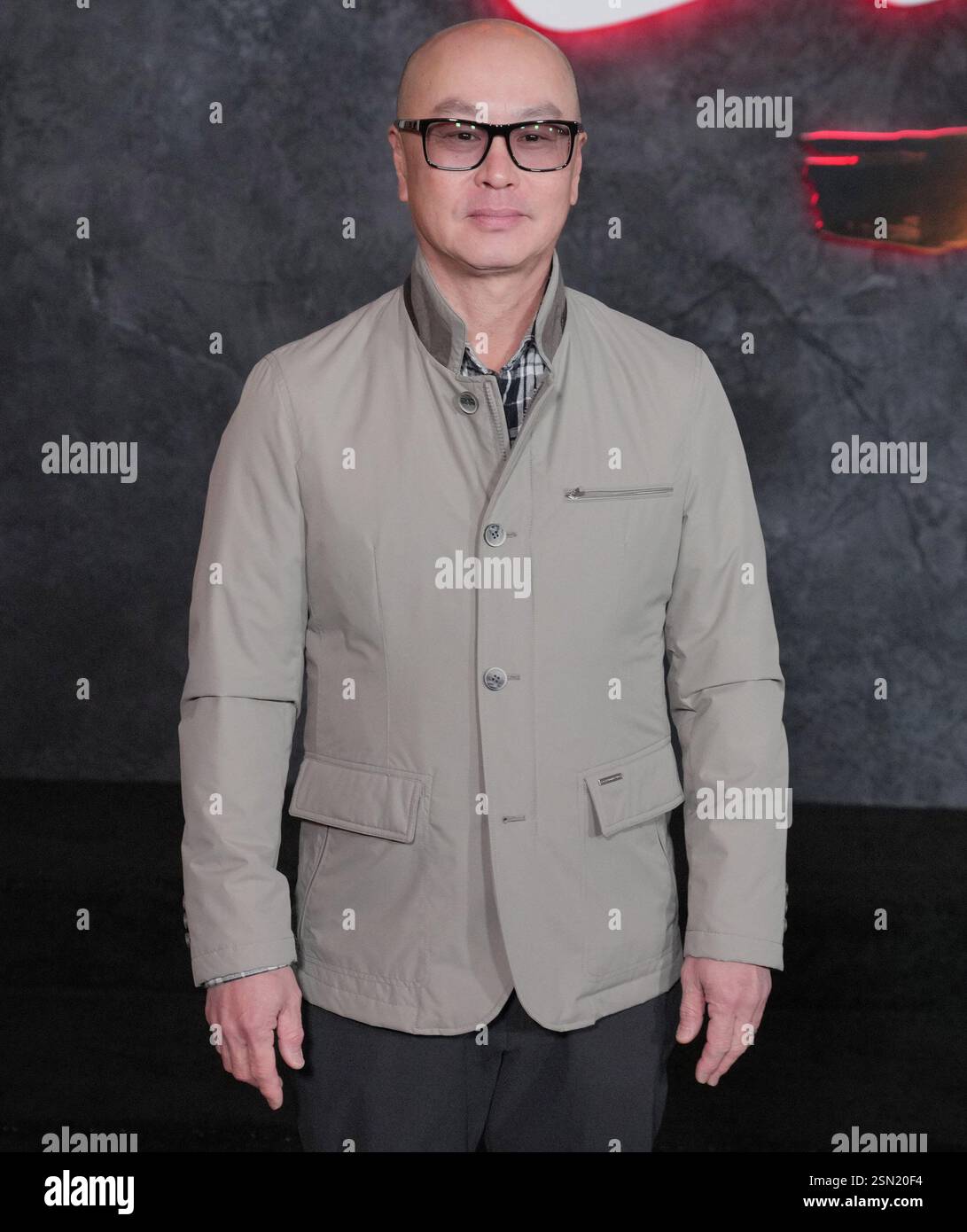 Los Angeles, USA. 12th Feb, 2025. C.S. Lee arrives at Netflix's COBRA KAI Series Finale World ...