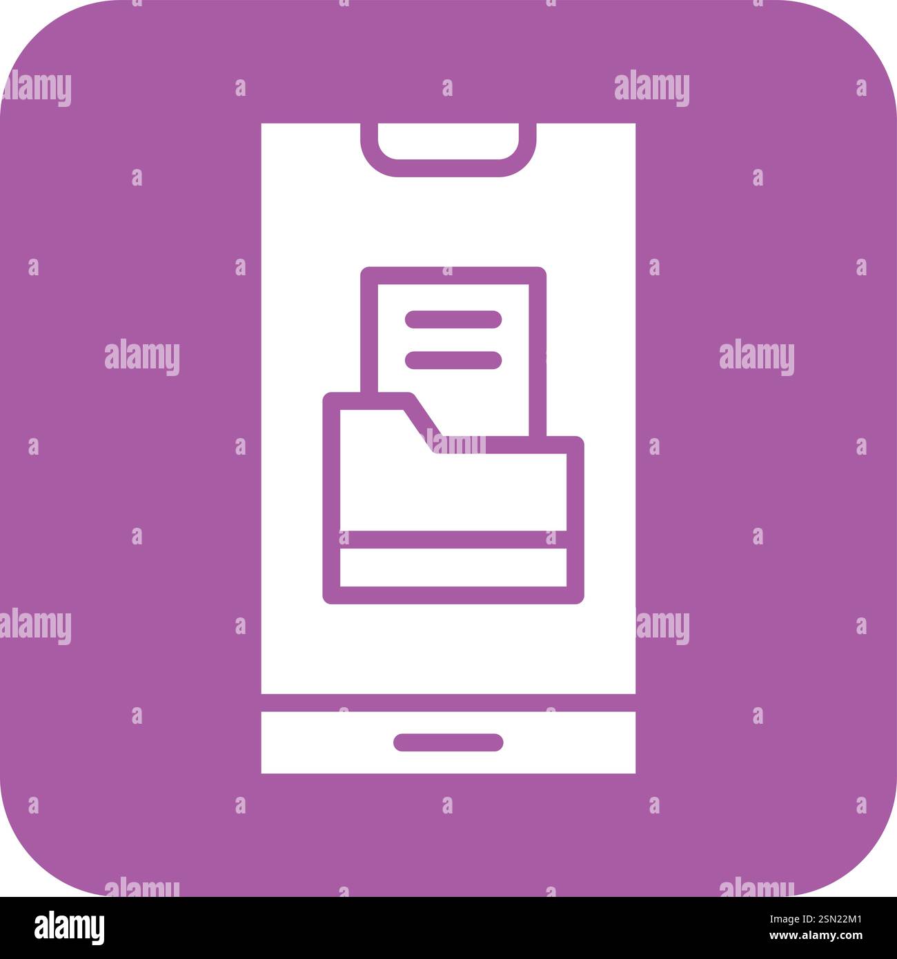 Folder icon logo vector hi-res stock photography and images - Alamy