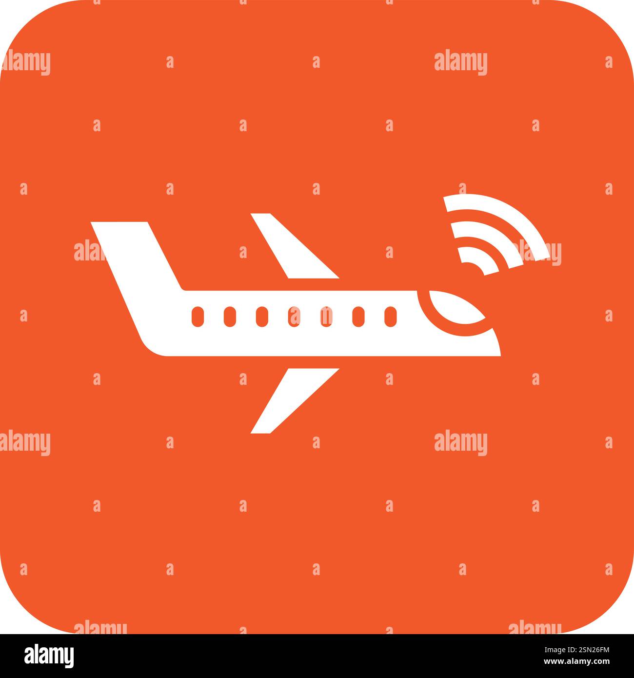 Airplane Vector Icon Design Illustration Stock Vector Image & Art - Alamy