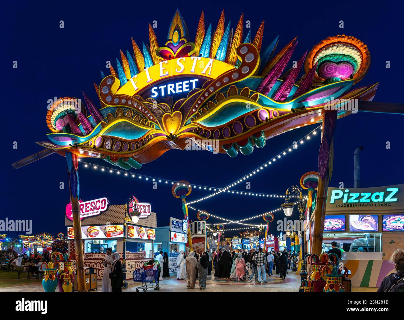 Dubai's exciting Global Village opens from late in the afternoon until ...