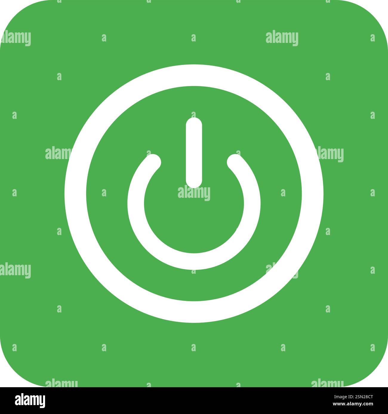 Power Button Vector Icon Design Illustration Stock Vector Image & Art ...