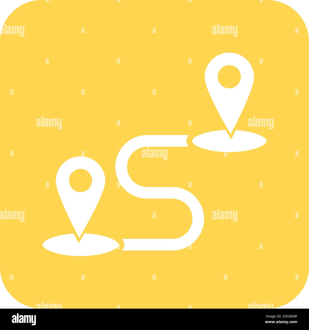 Destination Vector Icon Design Illustration Stock Vector Image & Art ...