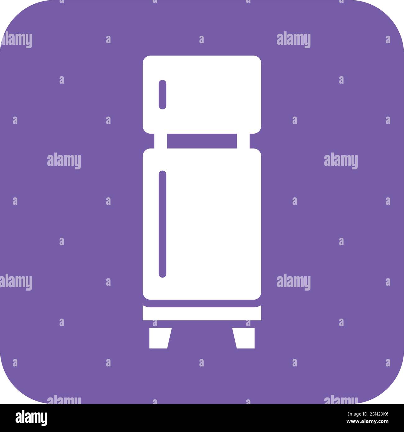 Fridge Vector Icon Design Illustration Stock Vector Image & Art - Alamy