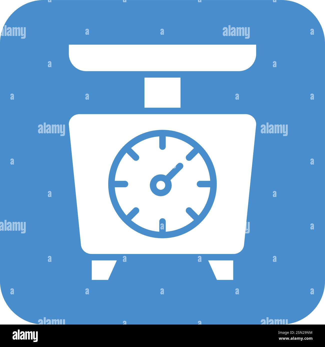 Weight scale Vector Icon Design Illustration Stock Vector Image & Art ...