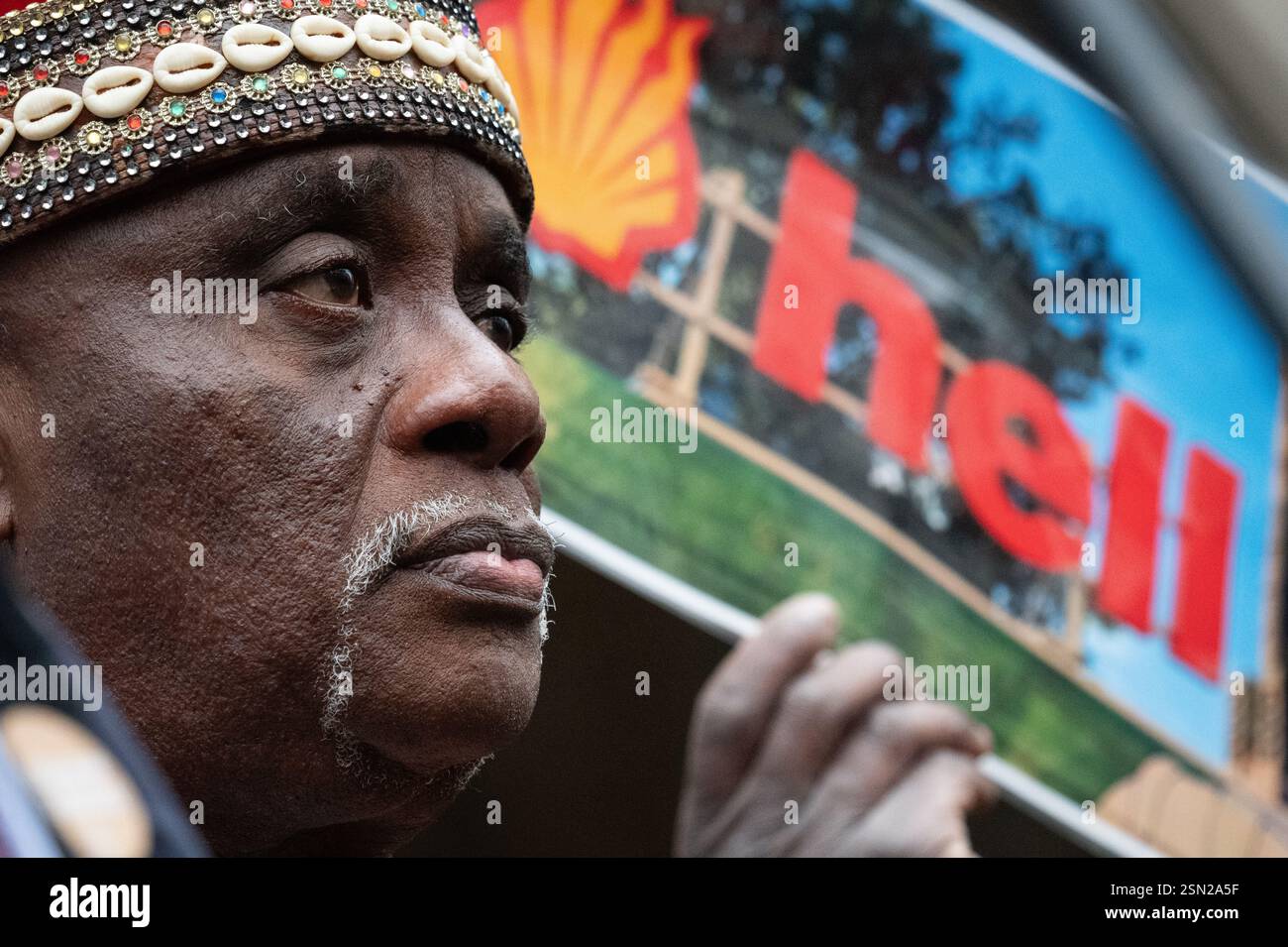 London, UK. 13 February, 2025. His Royal Highness Emere Godwin Bebe ...
