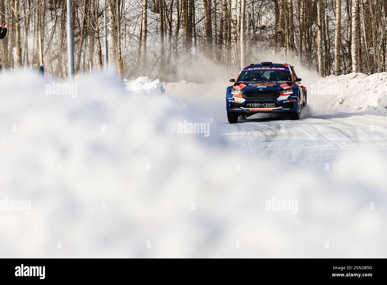 41 Uğur SOYLU, Sener GÜRAY, Skoda Fabia RS Rally2, action during the ...