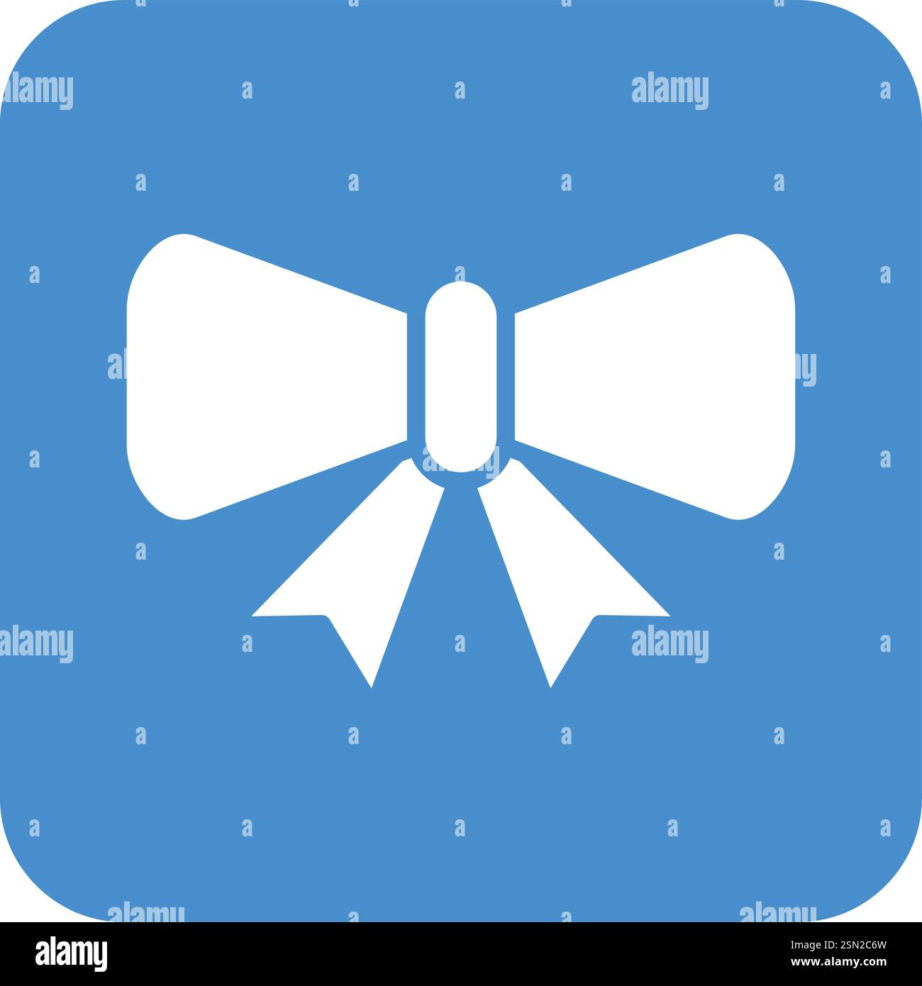 Bow icon vector symbol Cut Out Stock Images & Pictures - Alamy