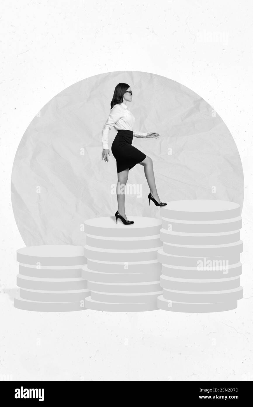 Earnings on the up Black and White Stock Photos & Images - Alamy