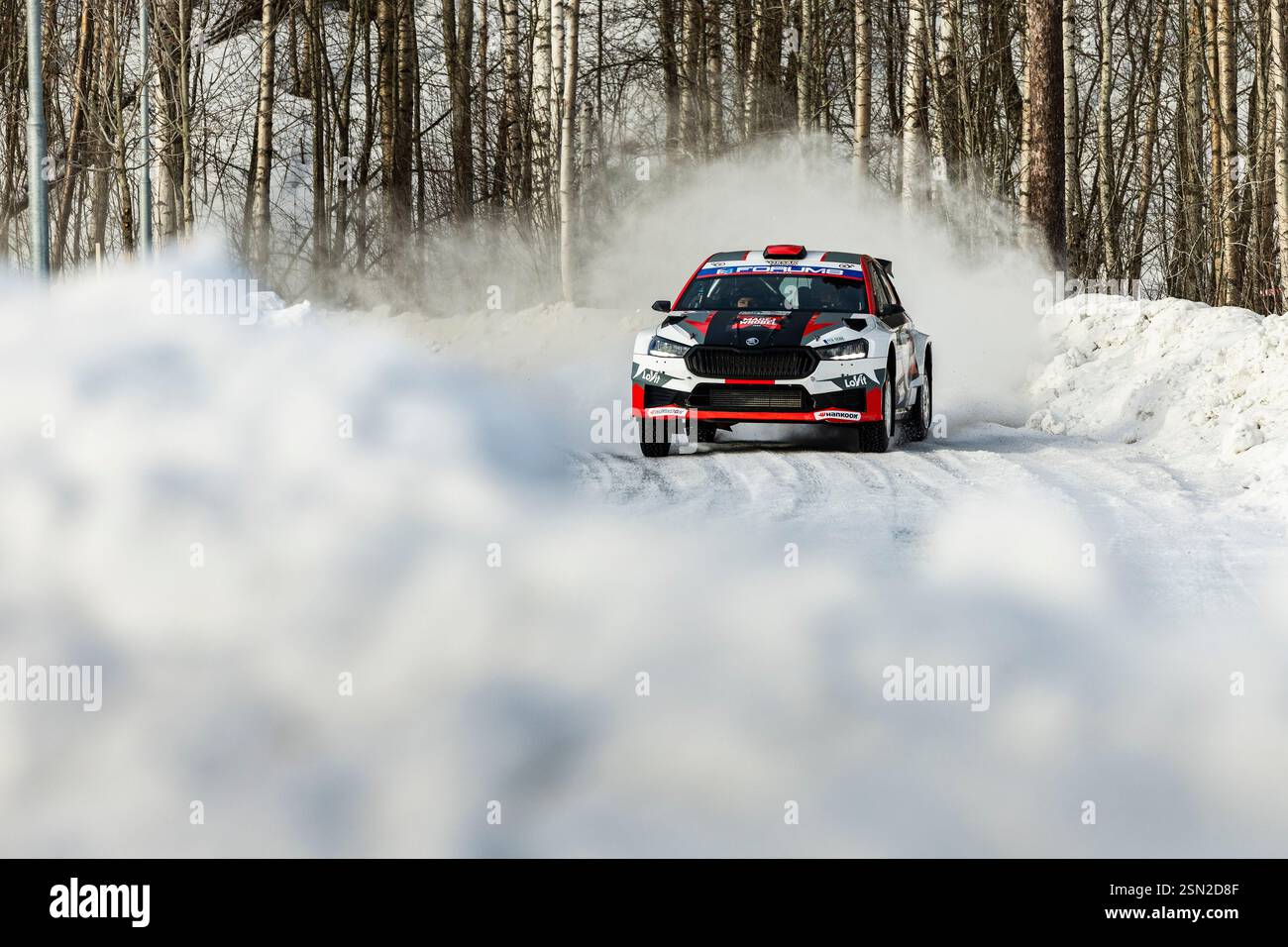 41 Uğur SOYLU, Sener GÜRAY, Skoda Fabia RS Rally2, action during the ...