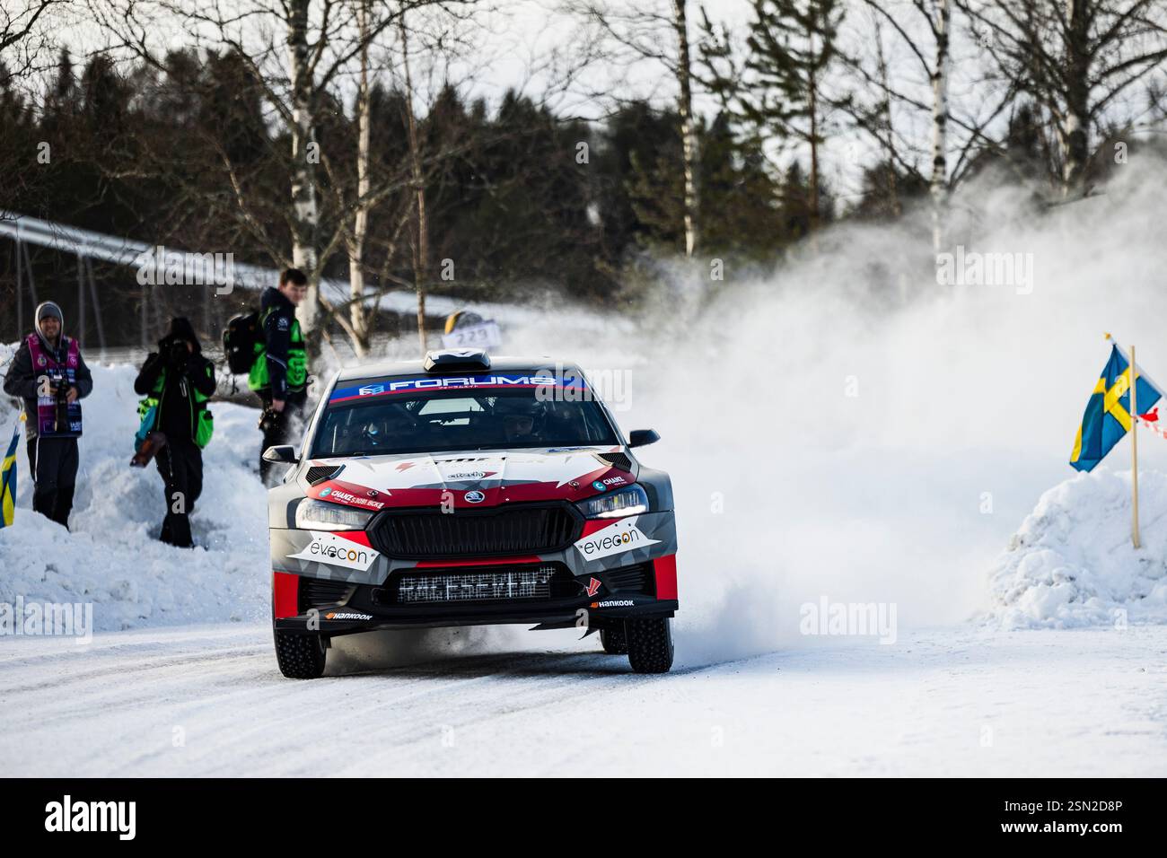28 Robert VIRVES, Jakko VIILO, Skoda Fabia RS Rally2, action during the ...