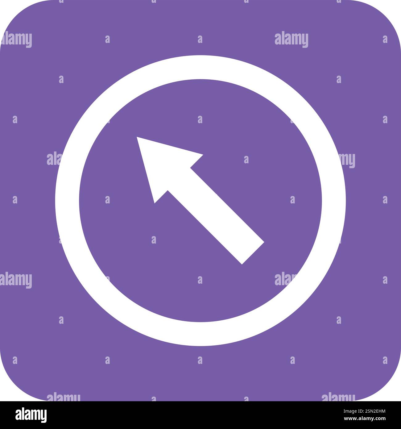 Upper left arrow symbol Stock Vector Images - Alamy