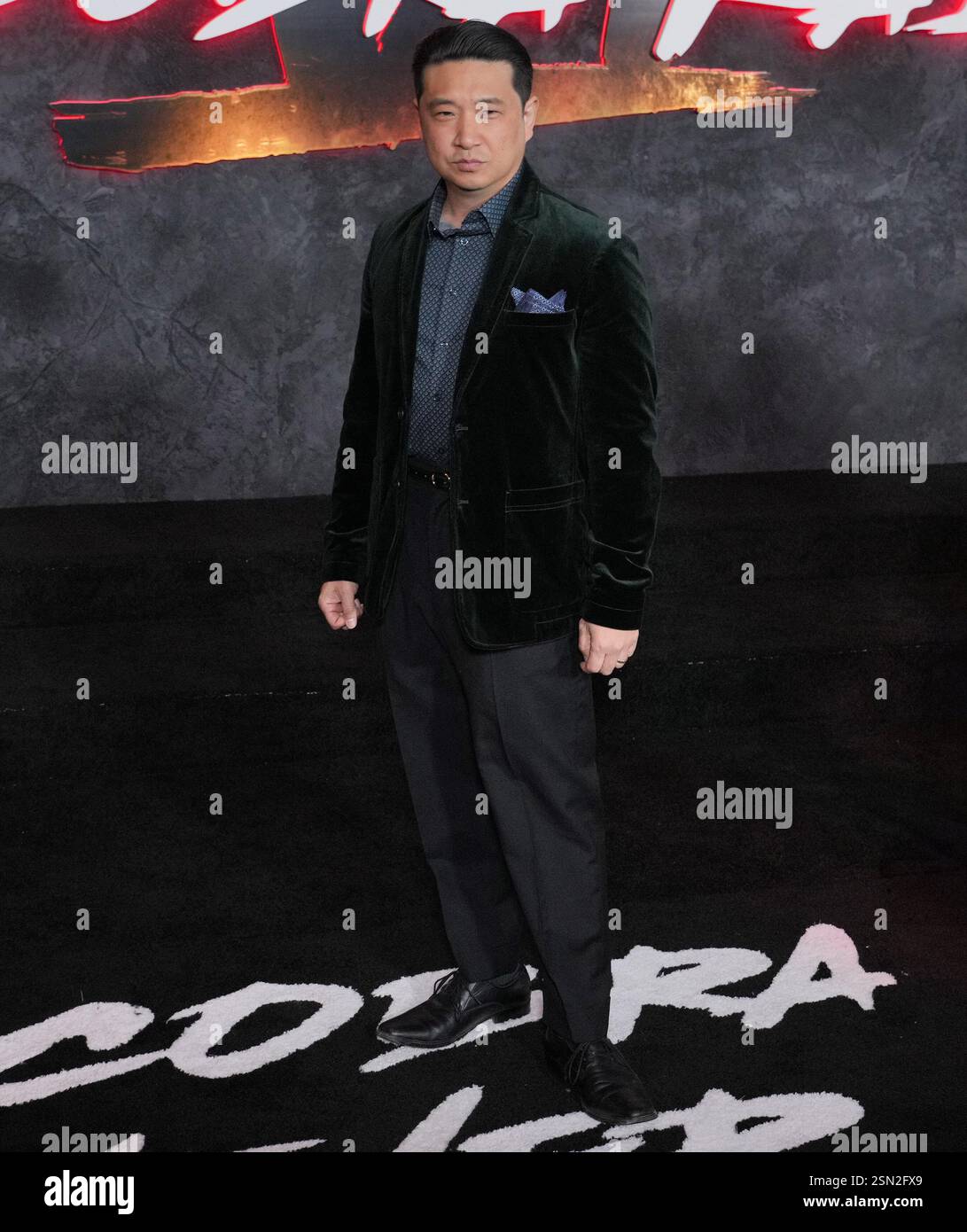 Los Angeles, USA. 12th Feb, 2025. Brian Takahashi arrives at Netflix's ...