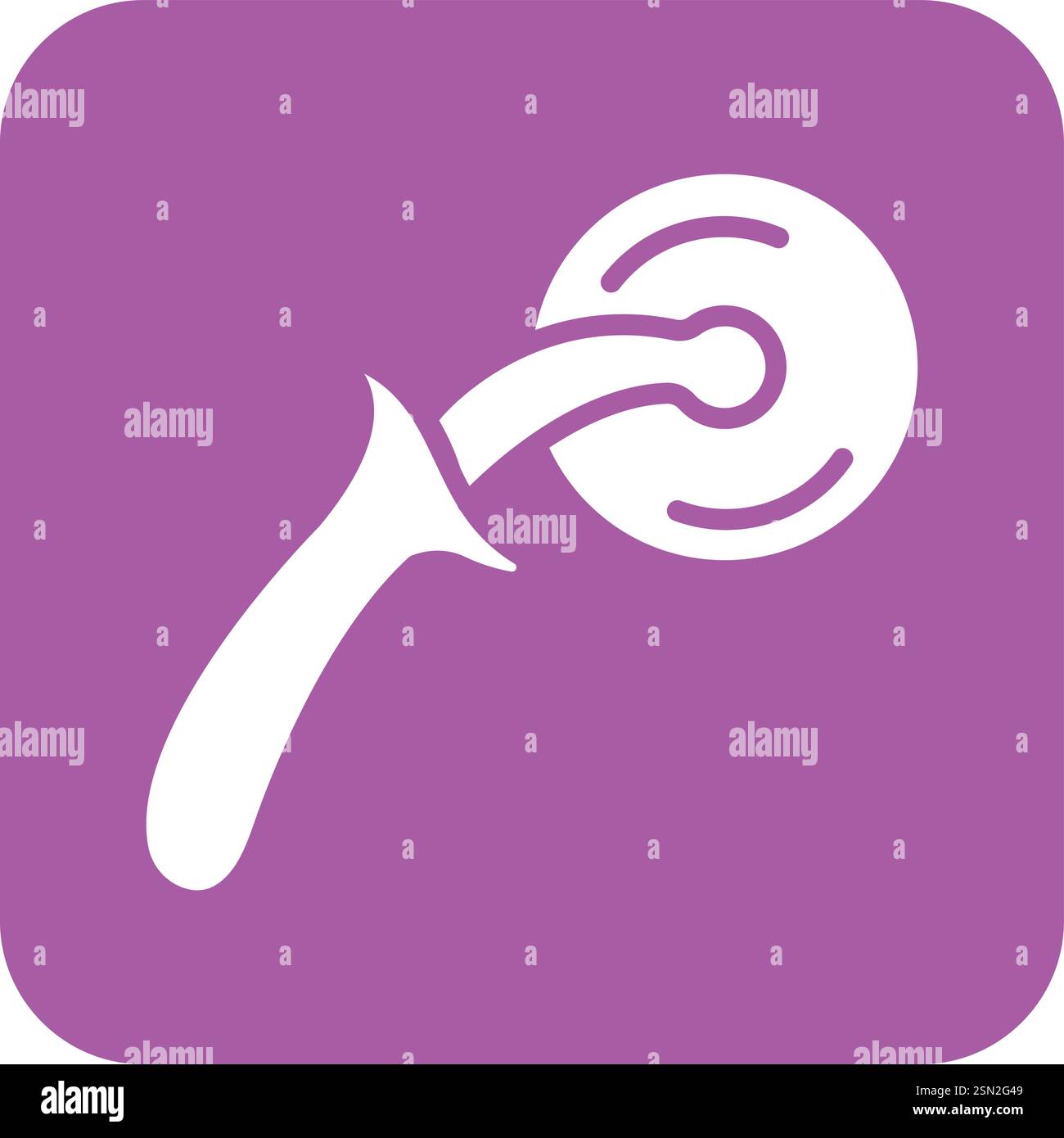 Pizza cutter Vector Icon Design Illustration Stock Vector Image & Art ...