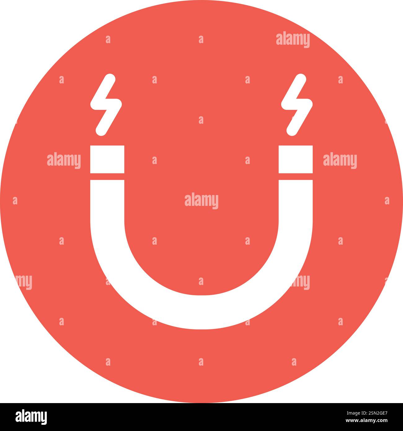Magnet icon sign set hi-res stock photography and images - Alamy