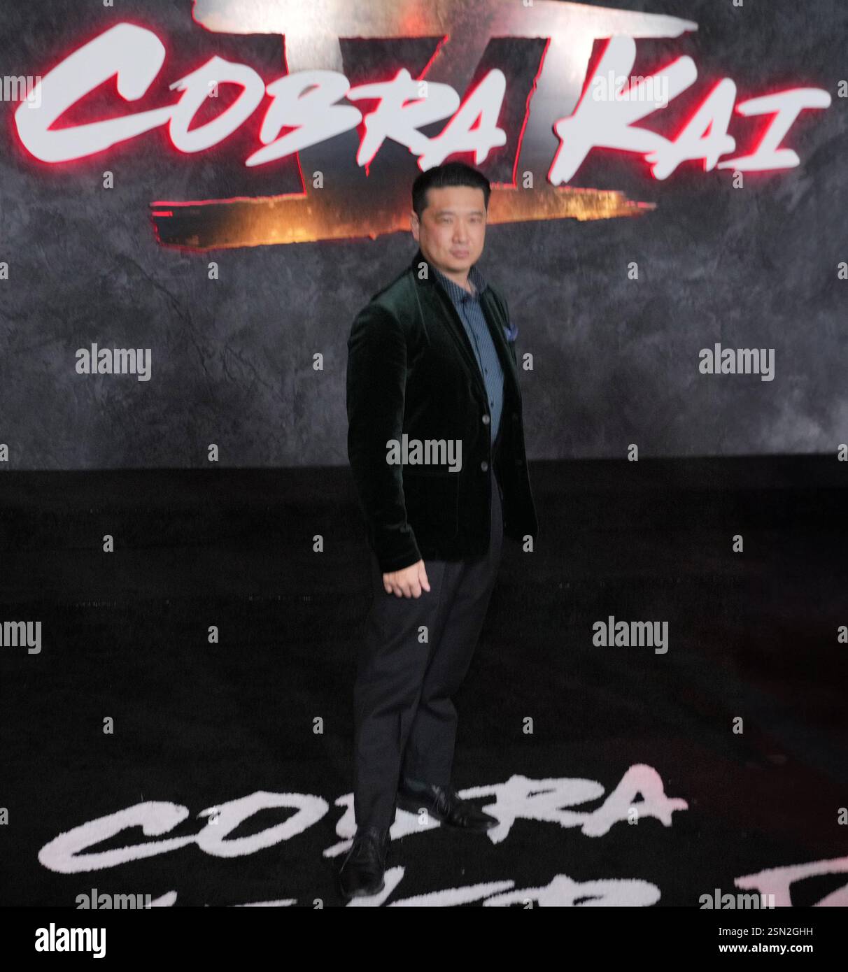 Los Angeles, USA. 12th Feb, 2025. Brian Takahashi arrives at Netflix's ...
