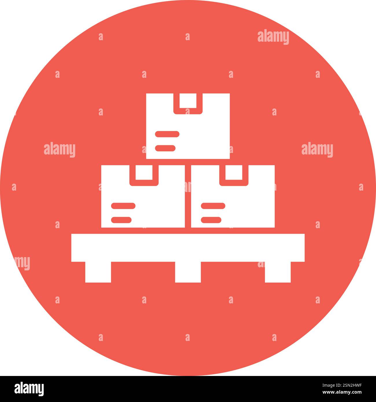 Pallet Vector Icon Design Illustration Stock Vector Image & Art - Alamy