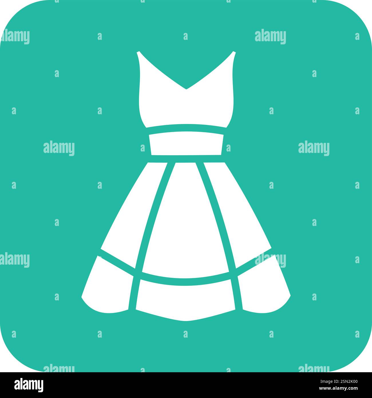 Colorful dress vector vectors Cut Out Stock Images & Pictures - Alamy