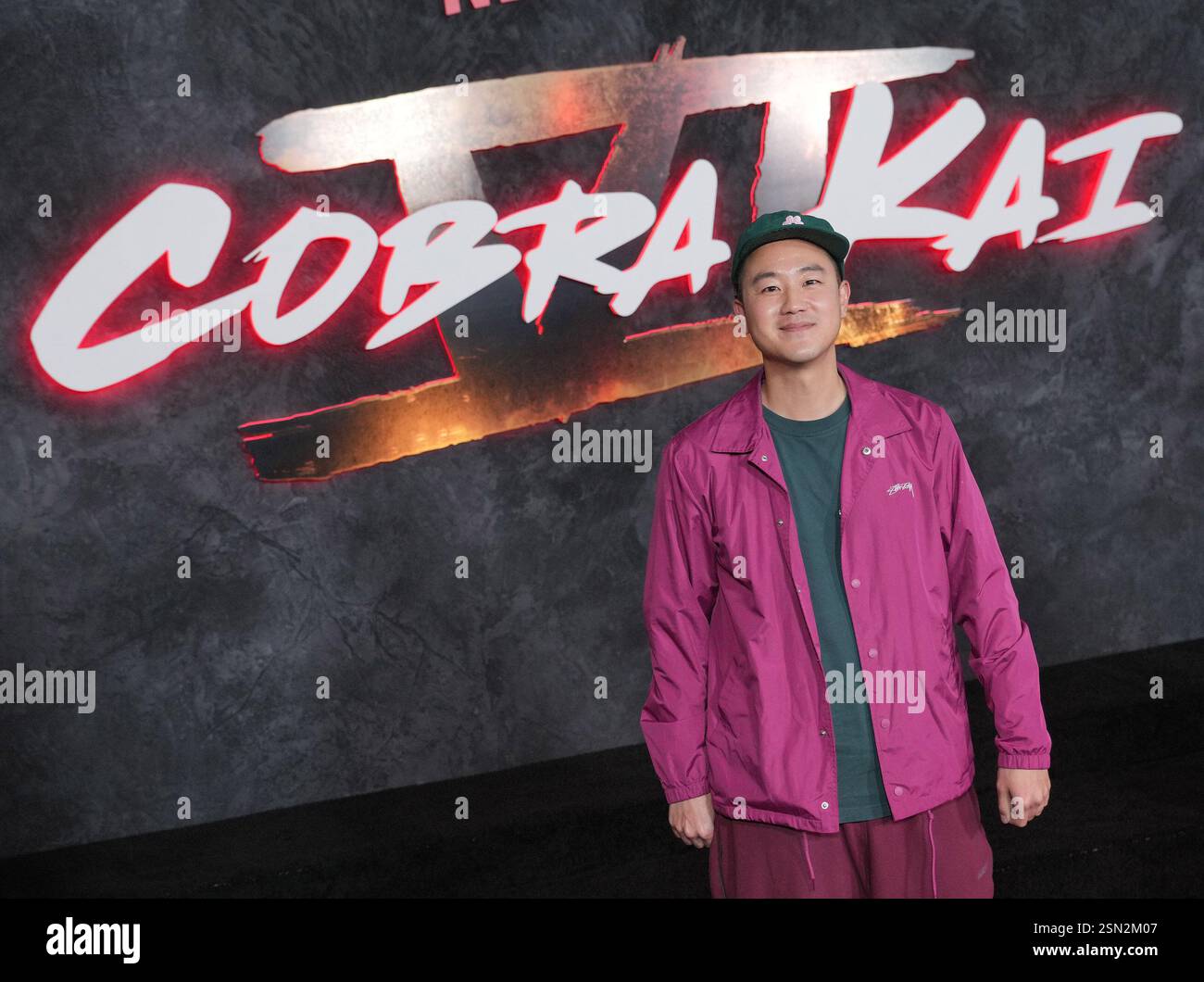 Los Angeles, USA. 12th Feb, 2025. Joe Seo arrives at Netflix's COBRA ...