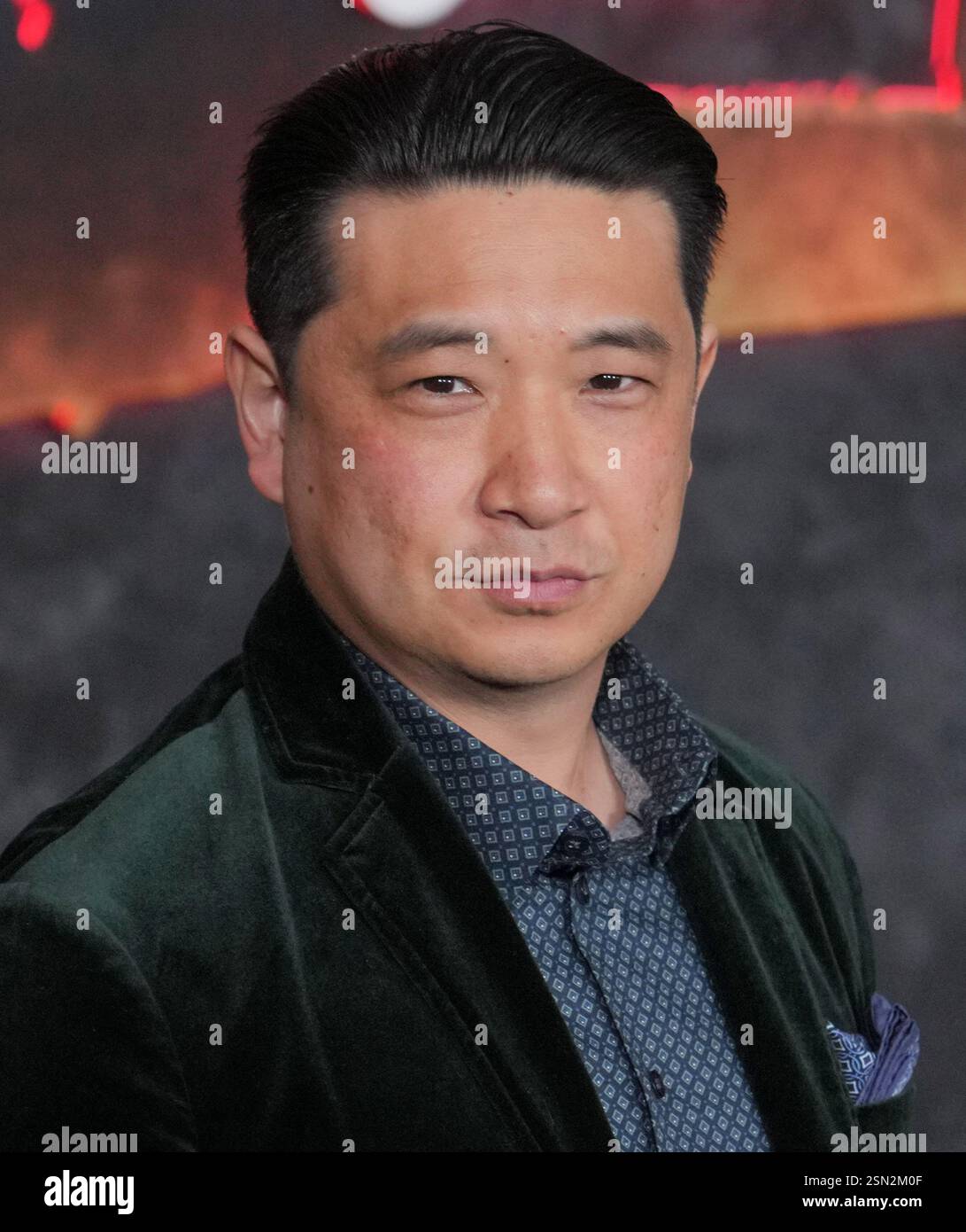Los Angeles, USA. 12th Feb, 2025. Brian Takahashi arrives at Netflix's ...
