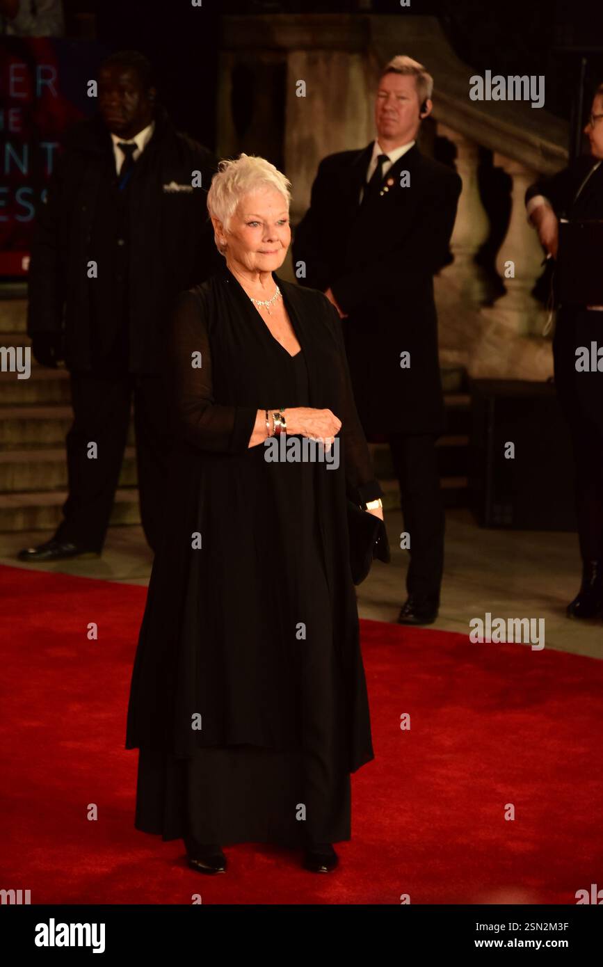 Dame Judi Dench attending the WORLD PREMIERE of MURDER on the ORIET ...