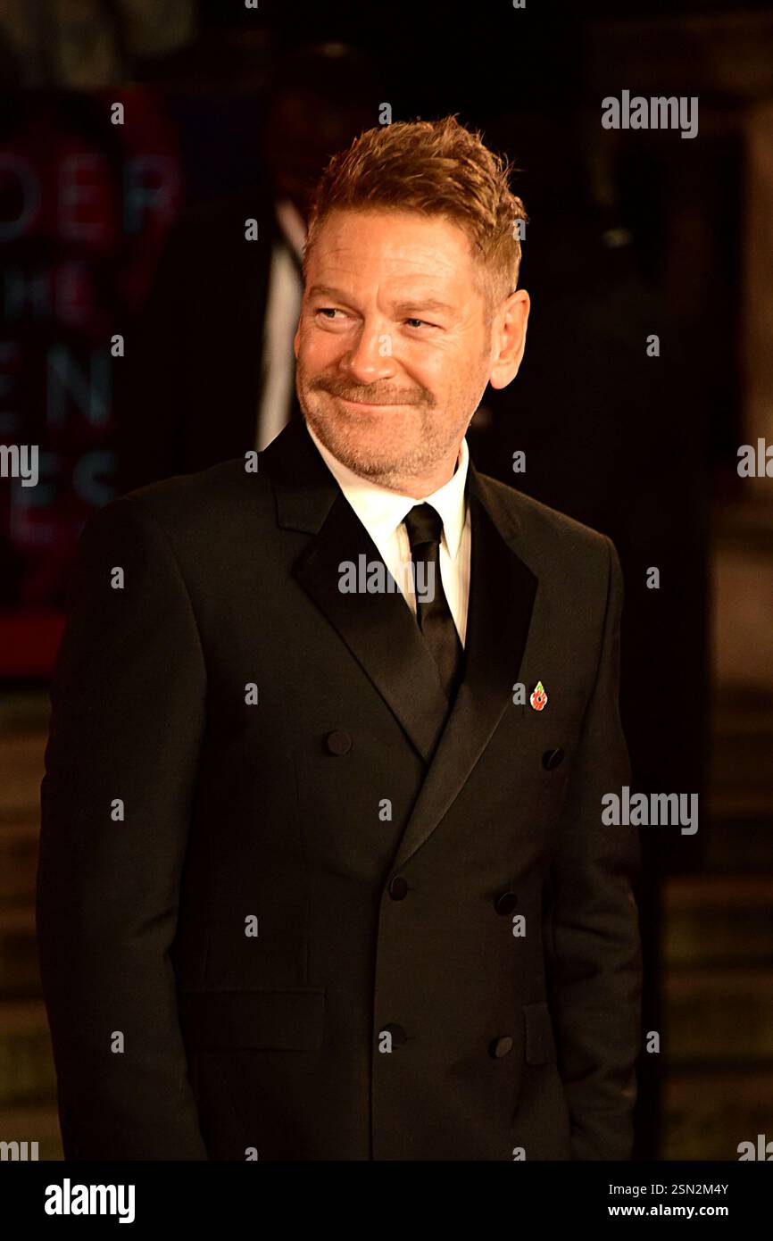 Kenneth Branagh attending the WORLD PREMIERE of MURDER on the ORIET ...