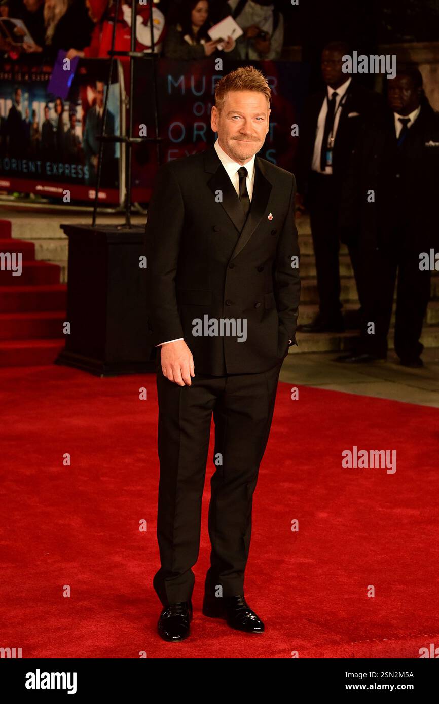 Kenneth Branagh attending the WORLD PREMIERE of MURDER on the ORIET ...