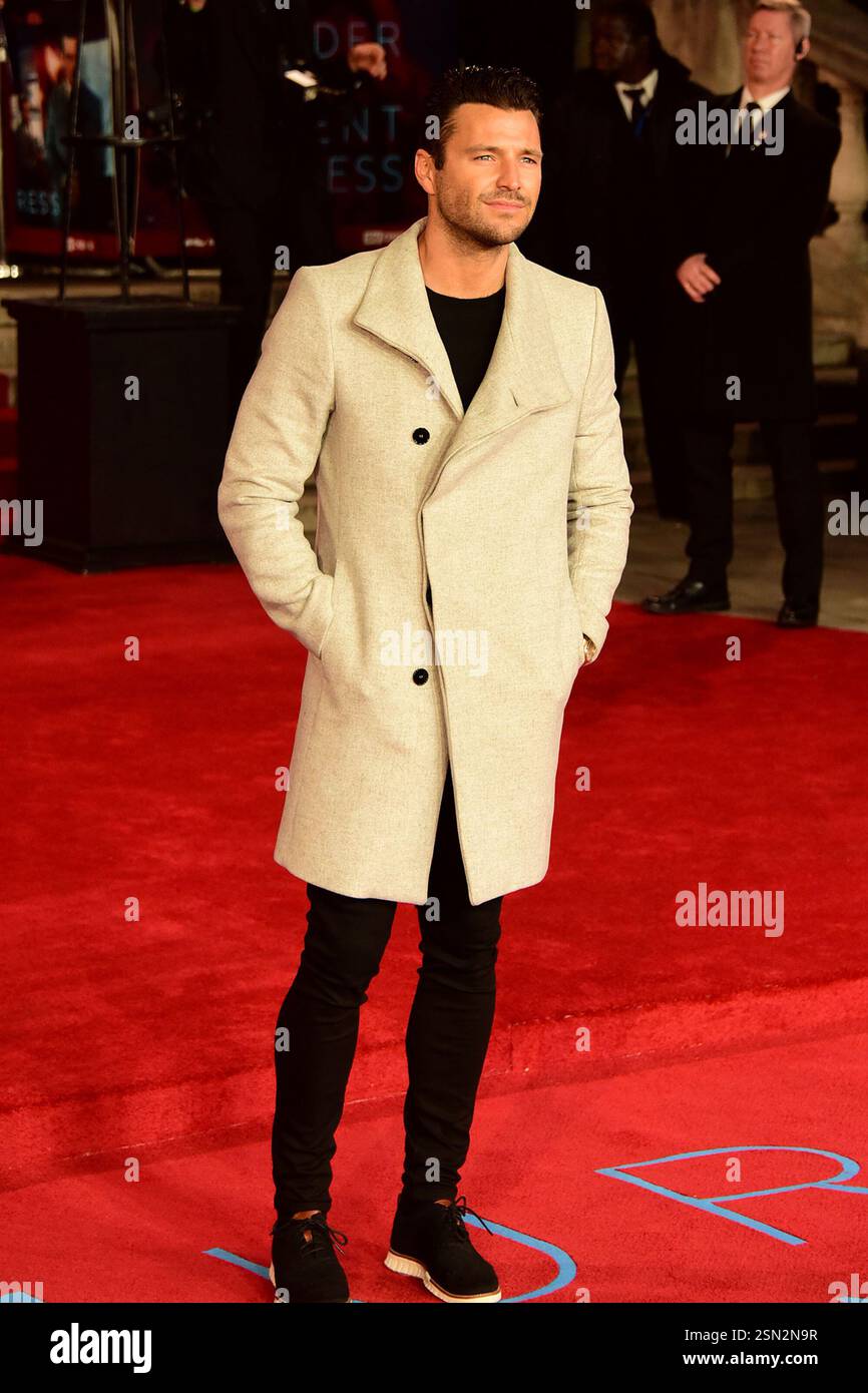 Tom Bateman attending the WORLD PREMIERE of MURDER on the ORIET EXPRESS ...