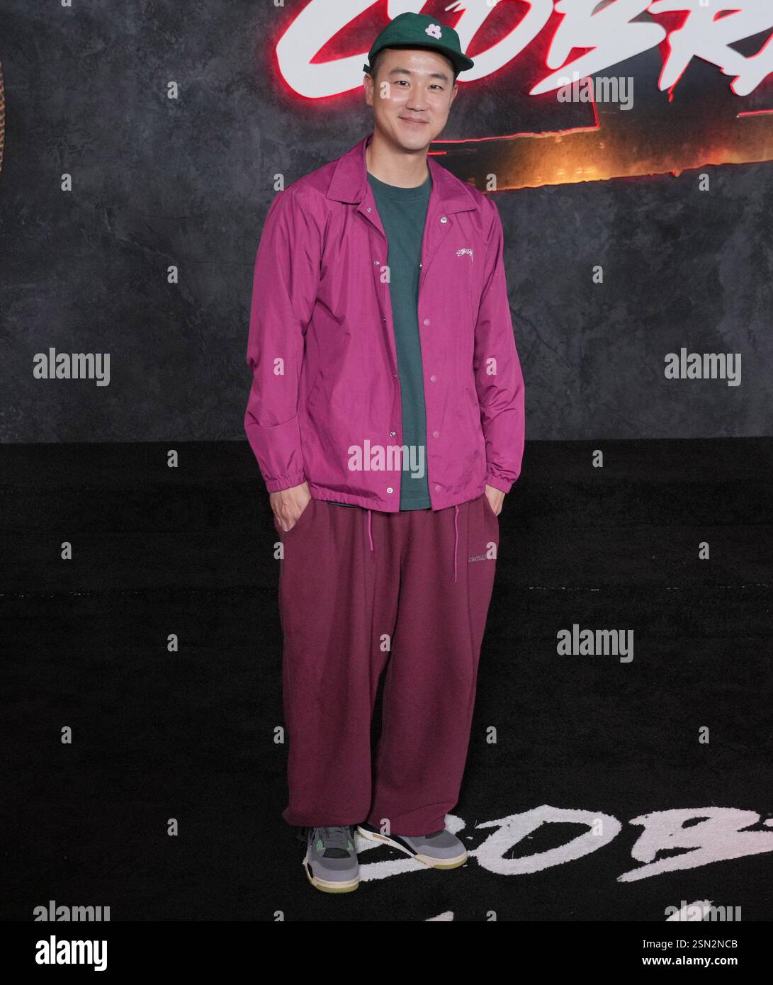 Los Angeles, USA. 12th Feb, 2025. Joe Seo arrives at Netflix's COBRA ...