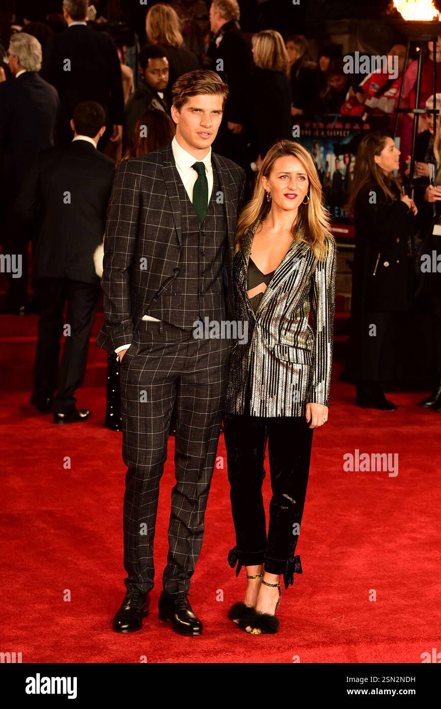 Toby Huntingtopn-Whiteley & Cecily Brown attending the WORLD PREMIERE ...