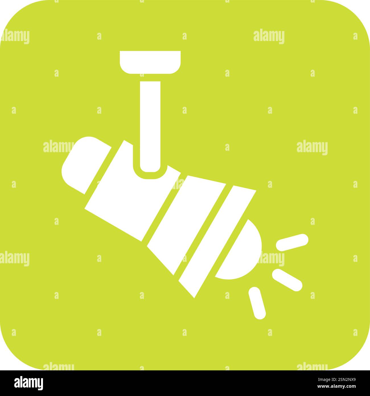Spot Light Vector Icon Design Illustration Stock Vector Image & Art - Alamy