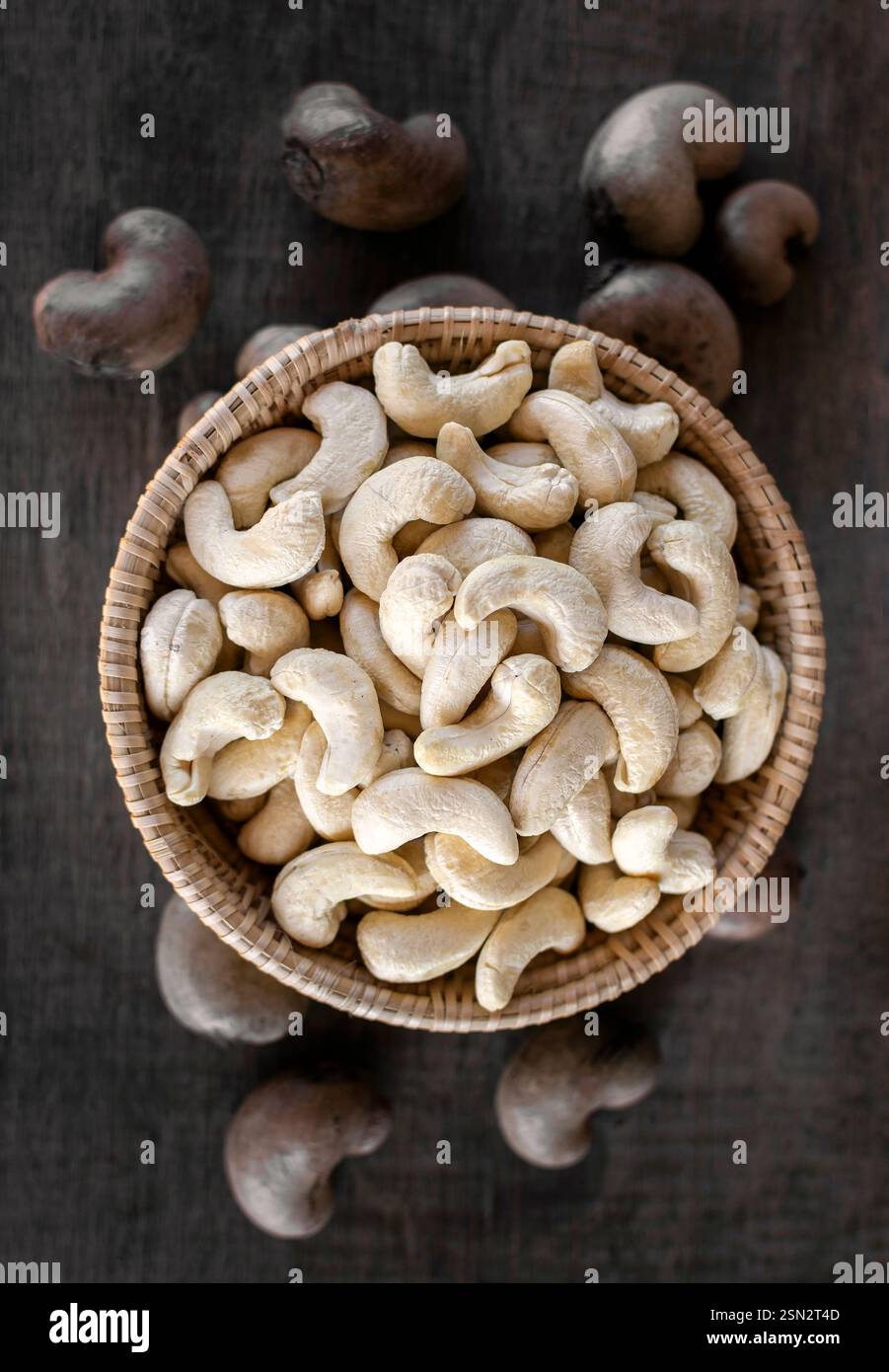 peeled organic cashew nuts in cambodian farm Stock Photo - Alamy