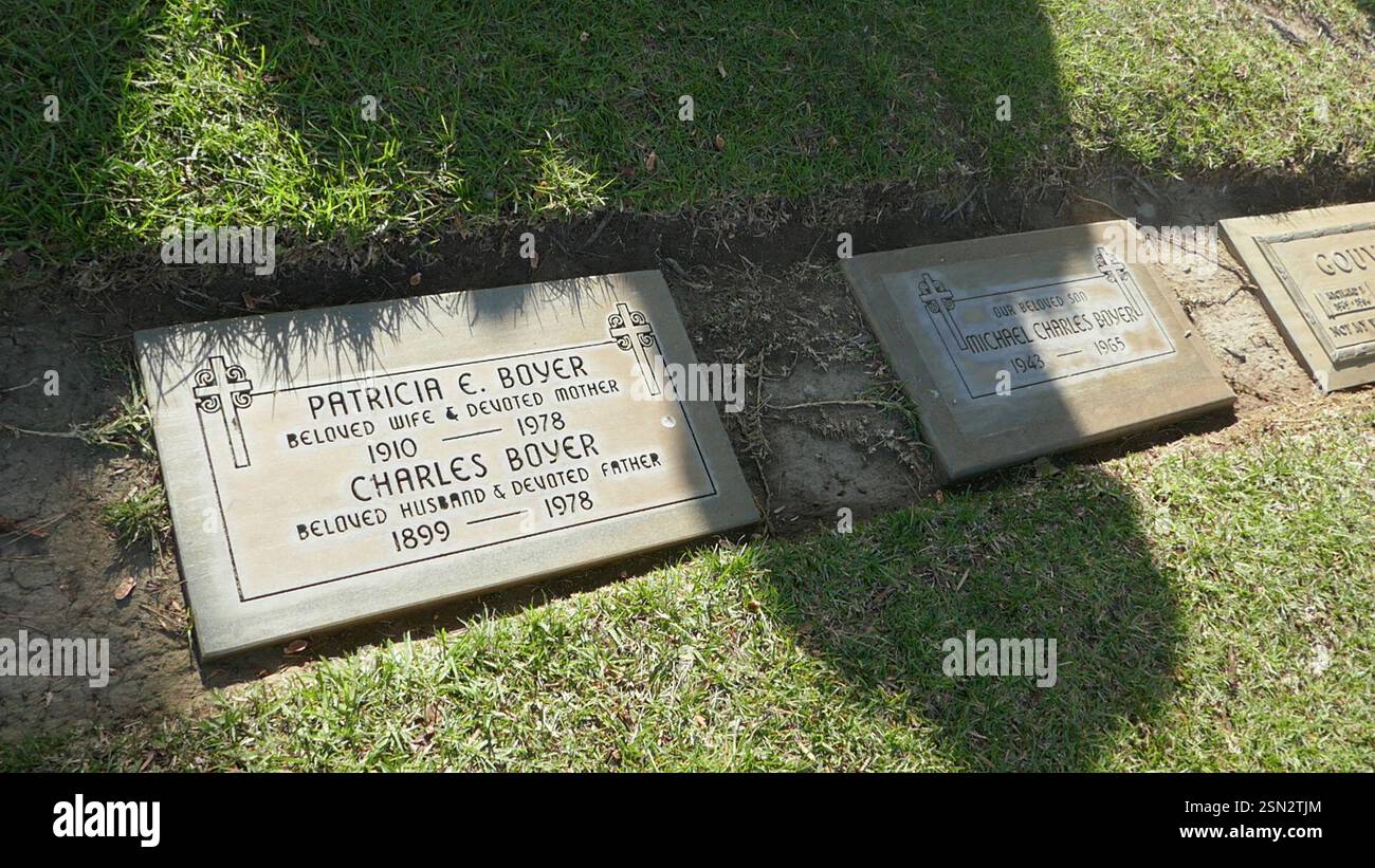 Culver City, California, USA 11th February 2025 Actor Charles Boyer ...