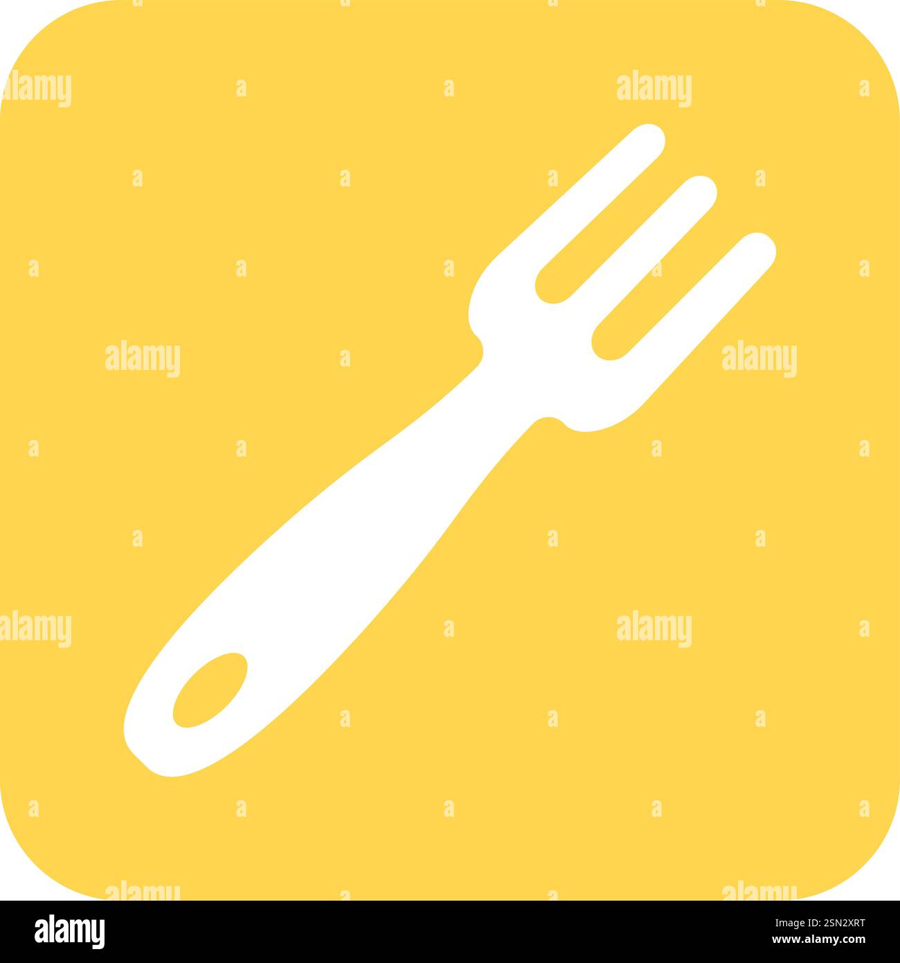 Fork icon vector vectors hi-res stock photography and images - Alamy