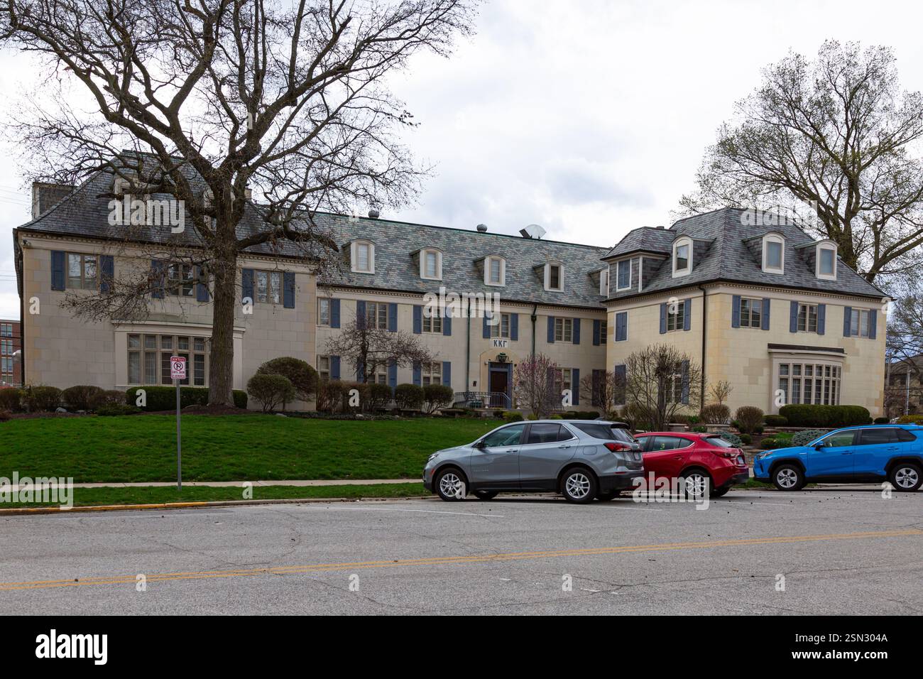 The Kappa Kappa Gamma sorority house at Purdue University in West ...
