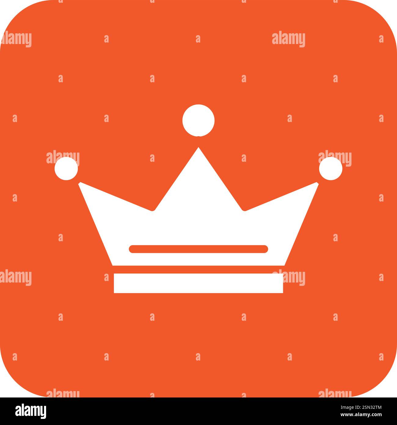 Crown icons vector color hi-res stock photography and images - Alamy