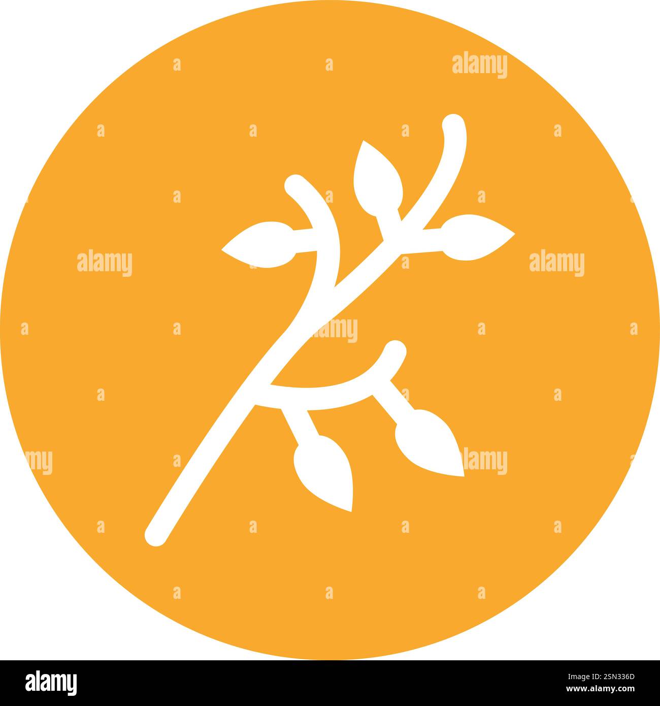 Branch Vector Icon Design Illustration Stock Vector Image & Art - Alamy