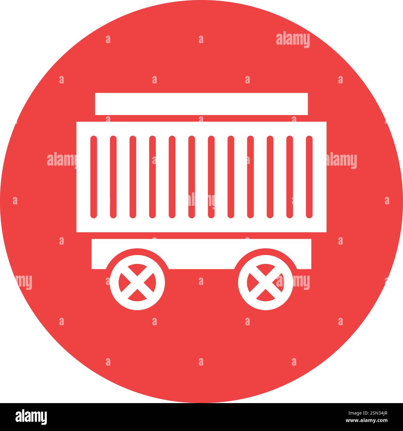 Container Vector Icon Design Illustration Stock Vector Image & Art - Alamy
