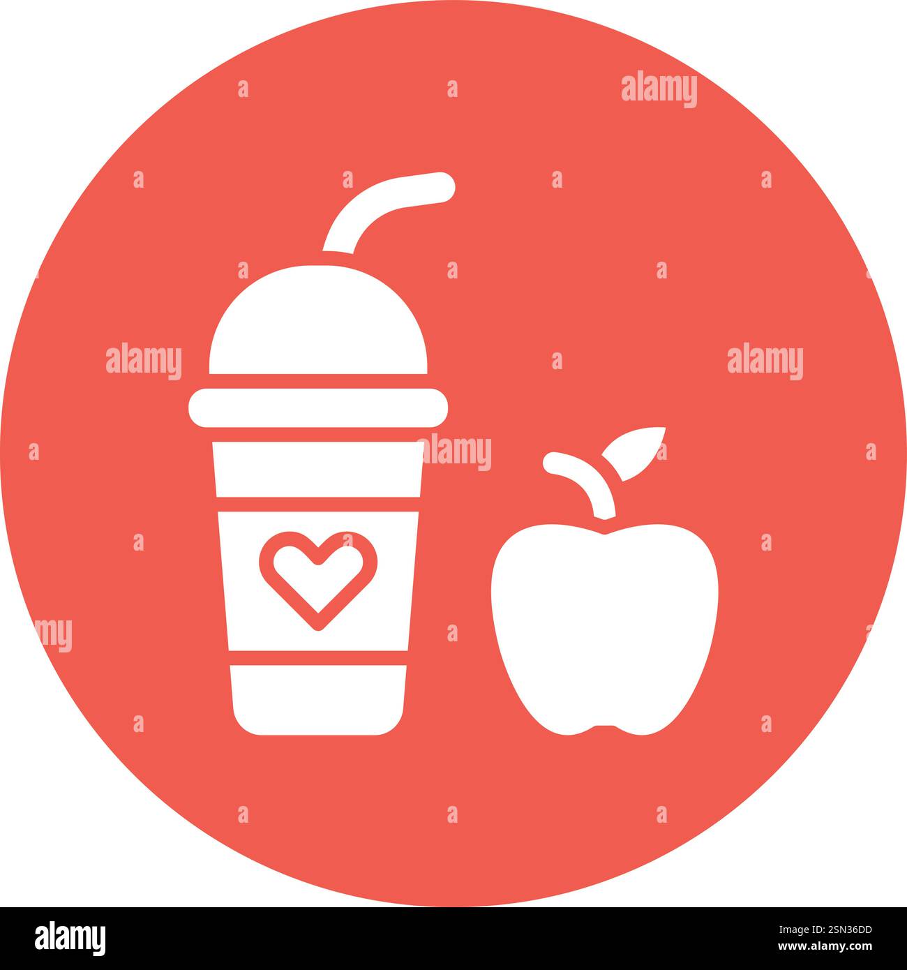 Milkshake Vector Icon Design Illustration Stock Vector Image & Art - Alamy