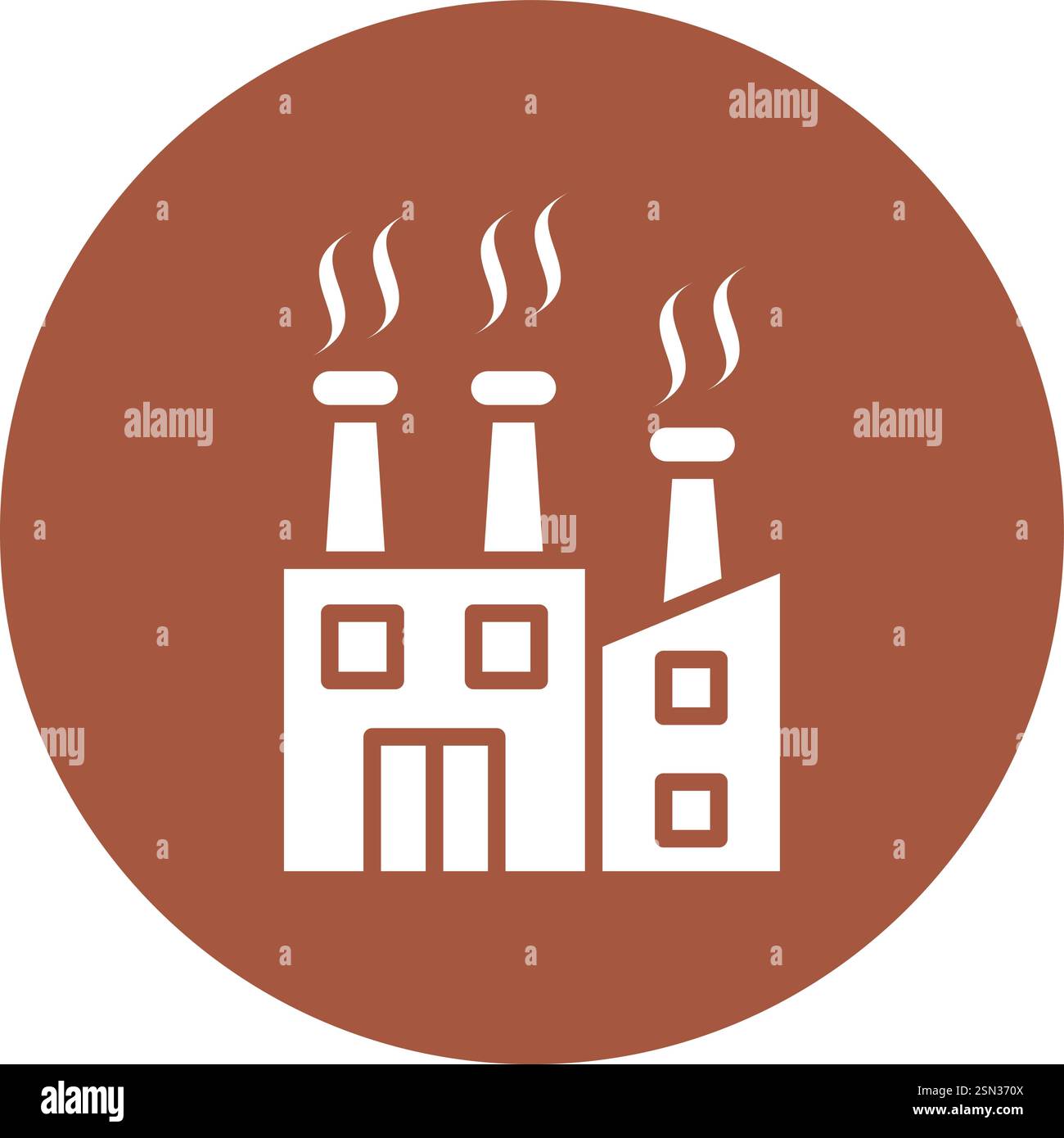 Factory icons vector vectors hi-res stock photography and images - Alamy