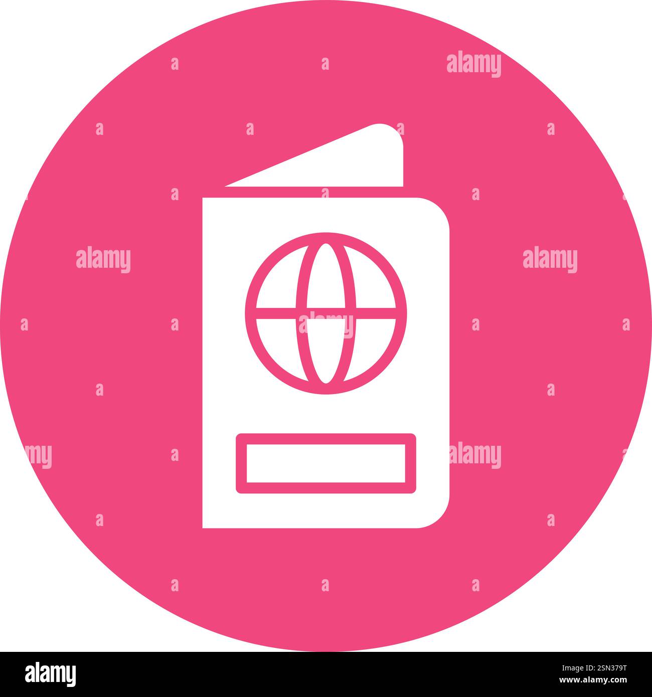 Passport logo design vector hi-res stock photography and images - Alamy