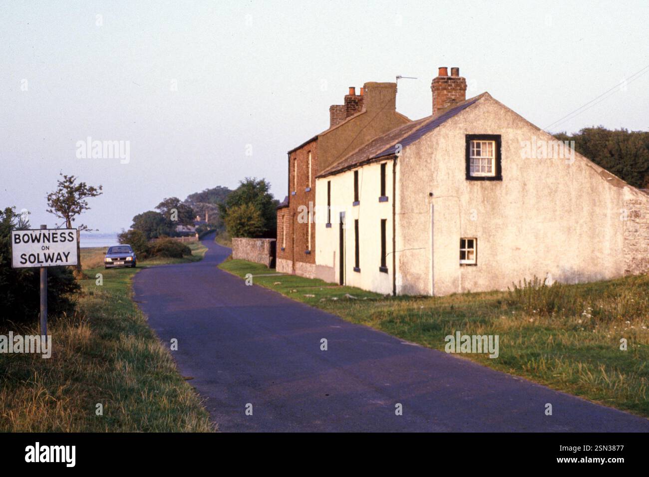 Bowness on Solway in 1984 Stock Photo - Alamy