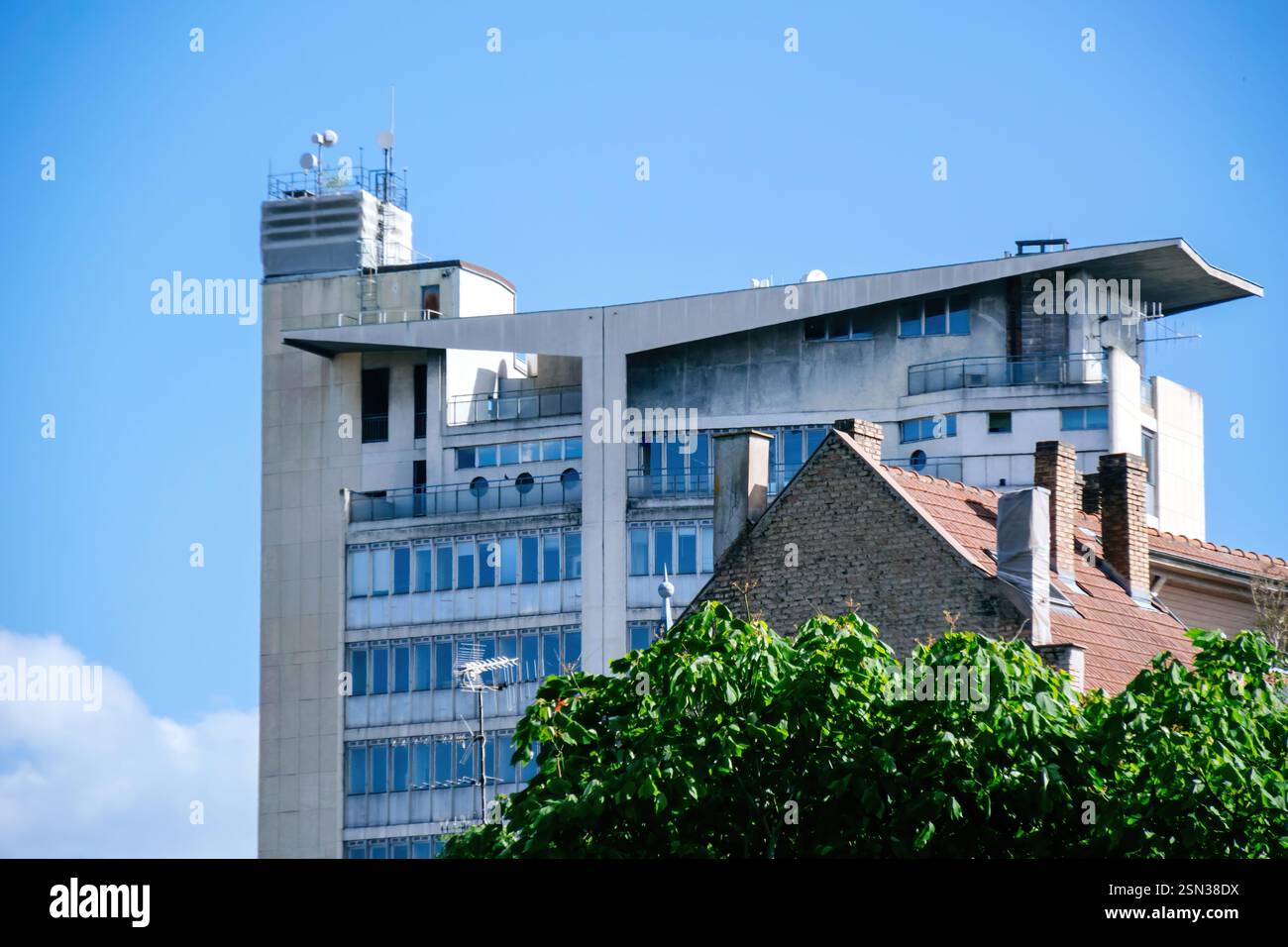 The Faculty of Chemistry building in Strasbourg, the tallest in the ...