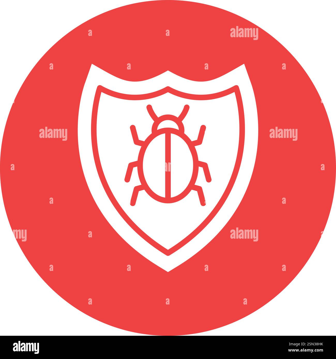 Virus attack vector vectors Cut Out Stock Images & Pictures - Alamy