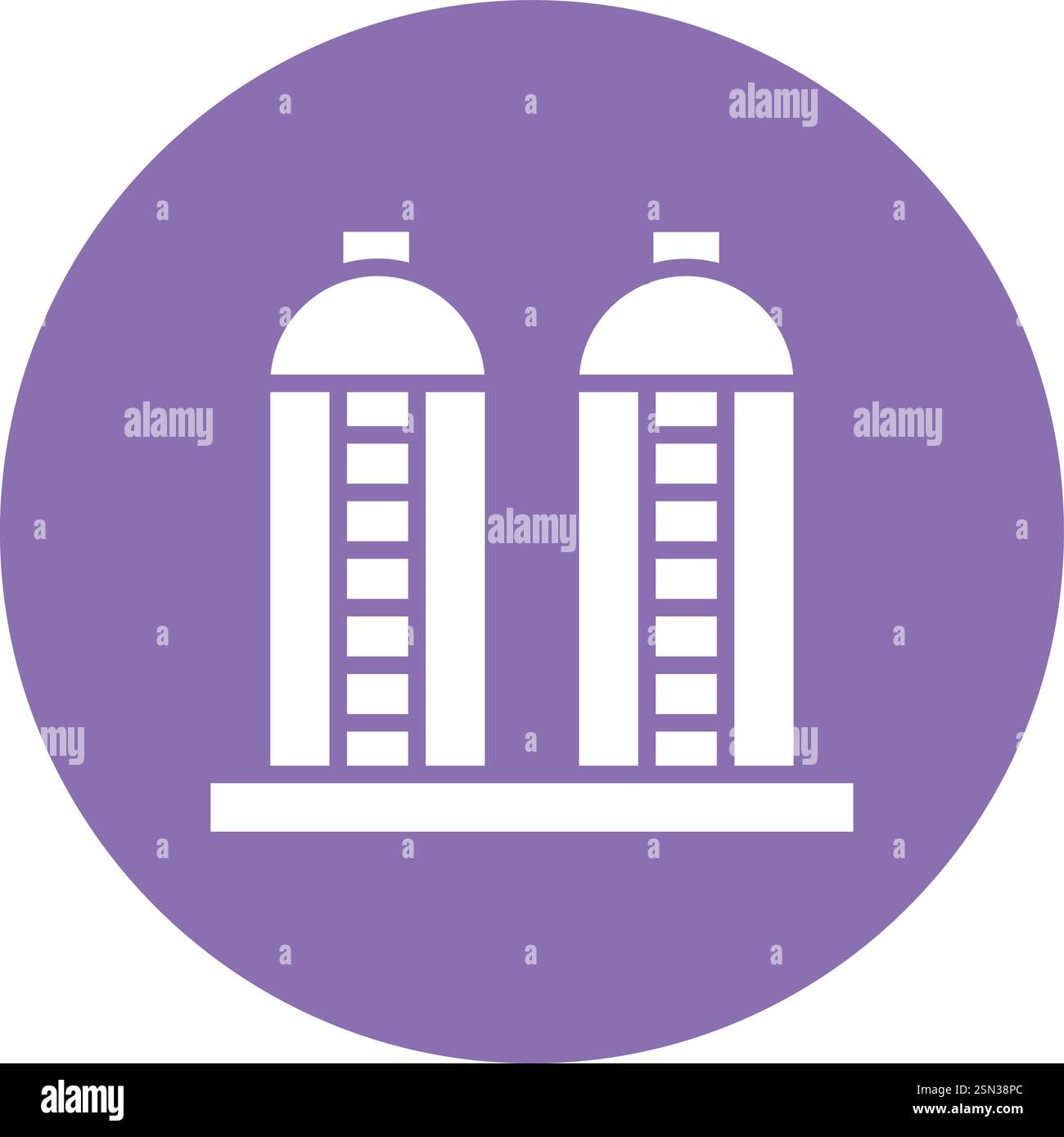 Silo illustration Stock Vector Images - Alamy