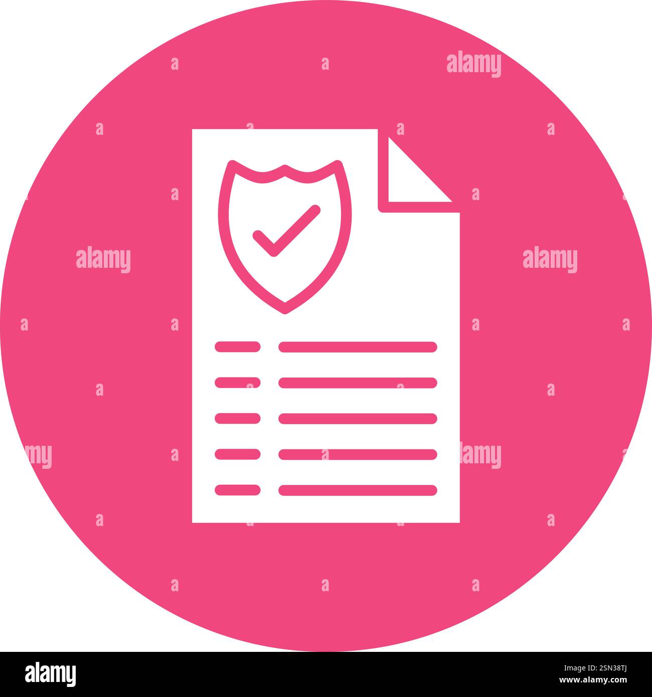 Official document vector vectors Cut Out Stock Images & Pictures - Alamy