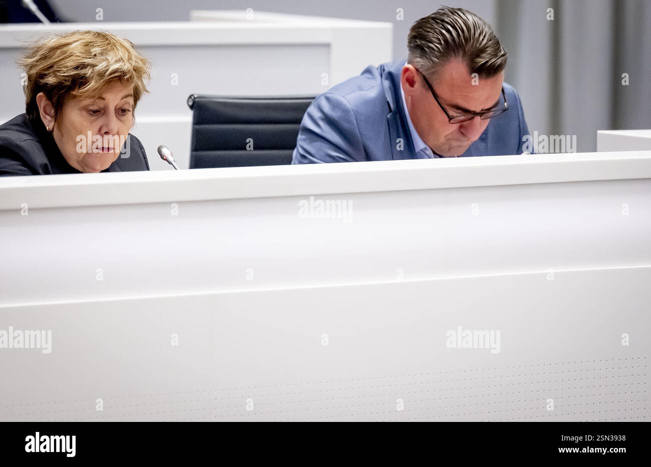 DEN HAAG - Richard de Mos and Rita Verdonk during a City Council ...