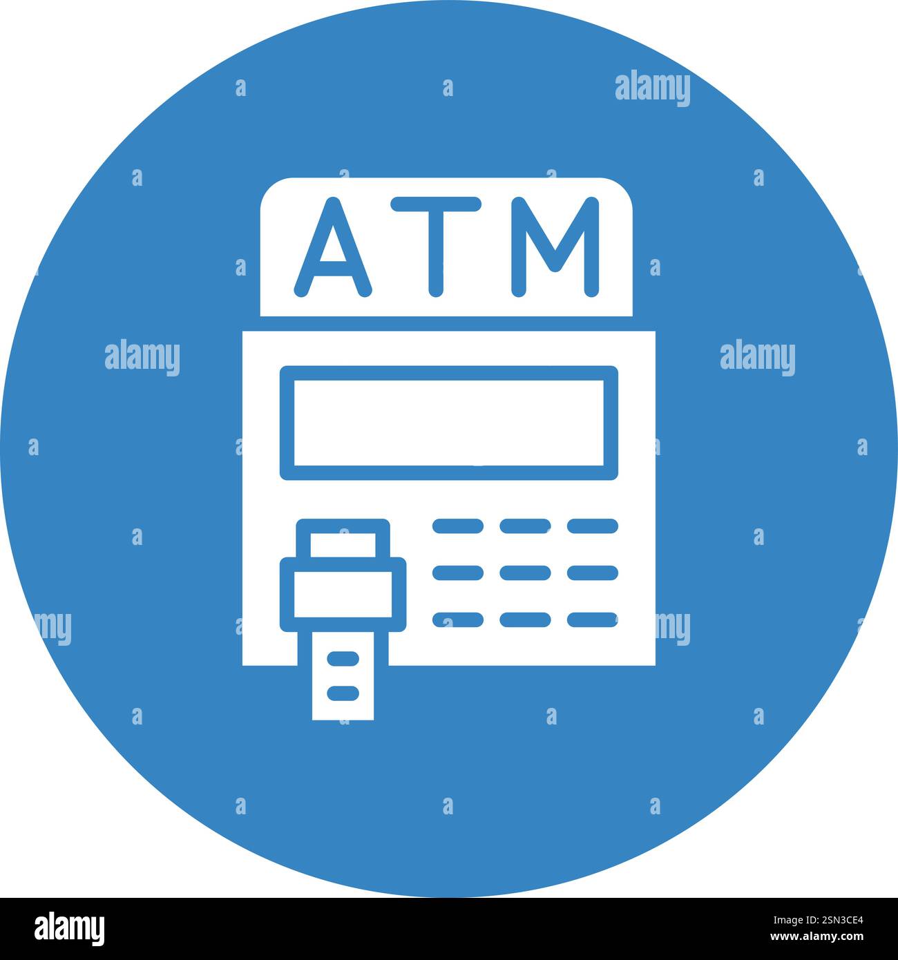 Atm logo design Cut Out Stock Images & Pictures - Alamy