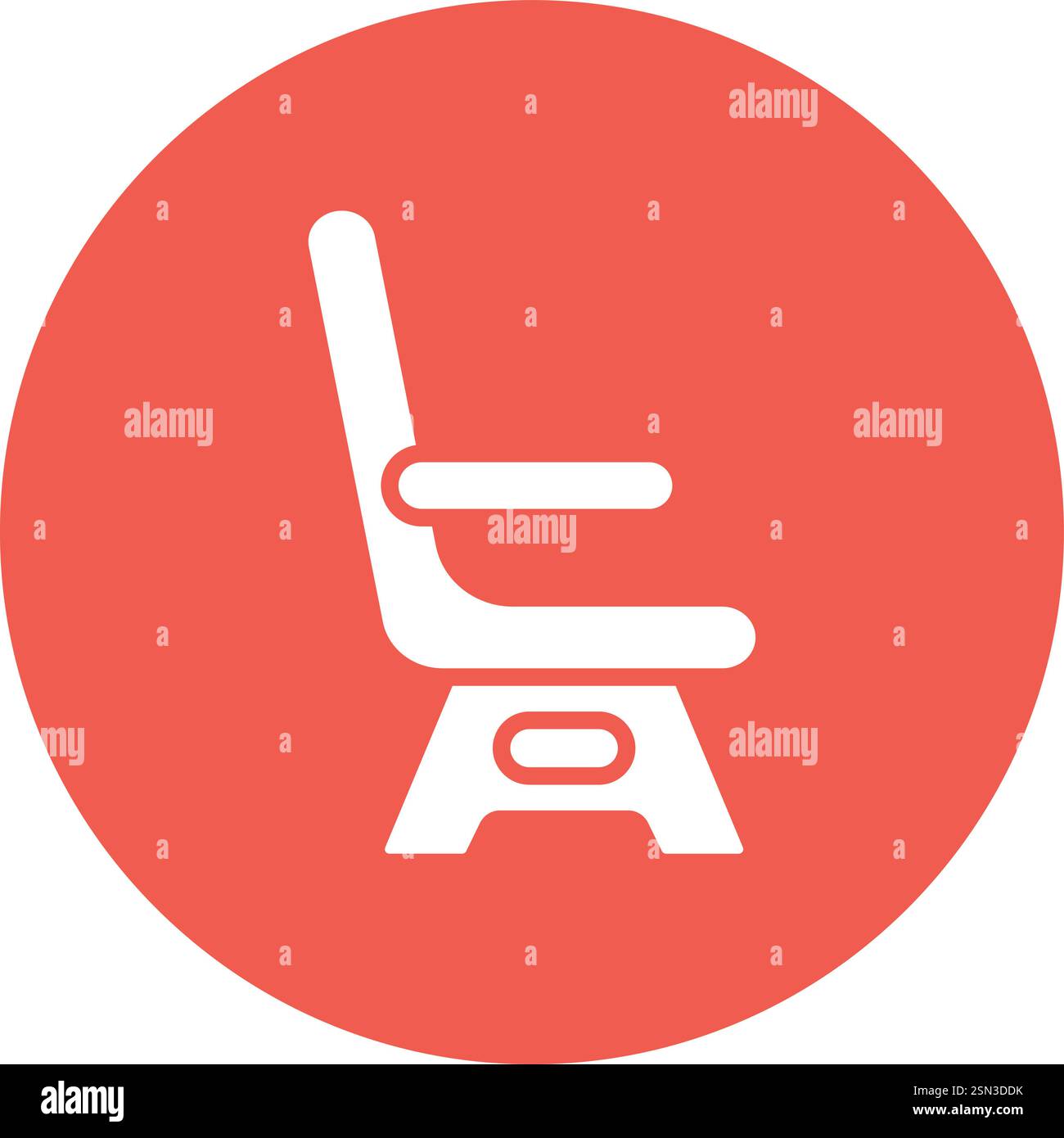Seat Vector Icon Design Illustration Stock Vector Image & Art - Alamy