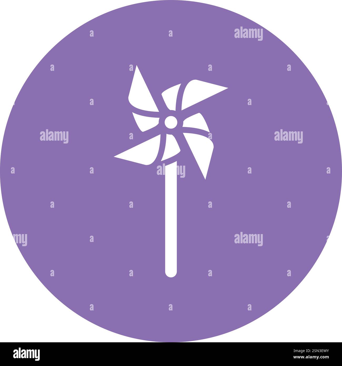 Pinwheel Vector Icon Design Illustration Stock Vector Image & Art - Alamy
