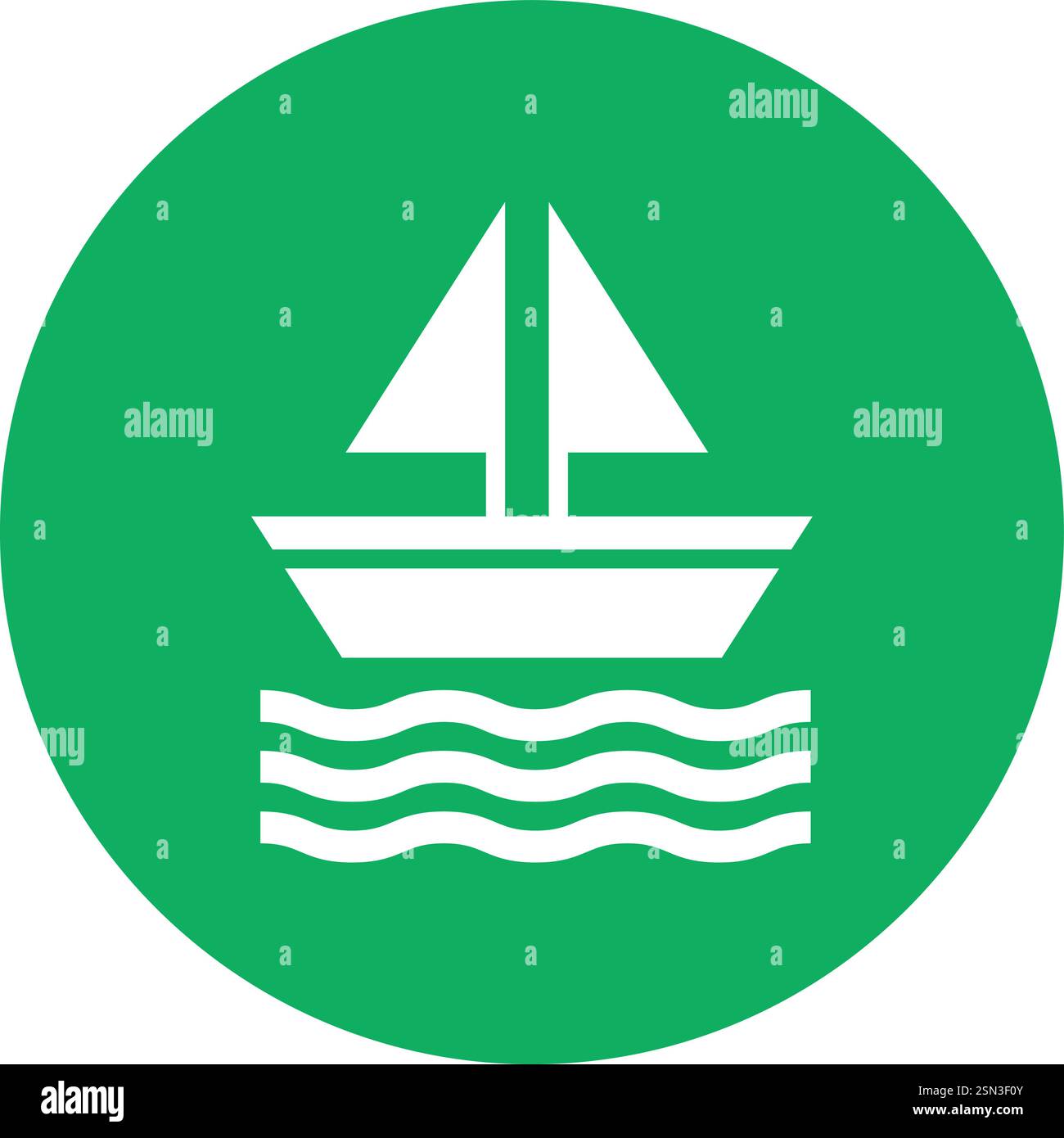 Boat Vector Icon Design Illustration Stock Vector Image & Art - Alamy